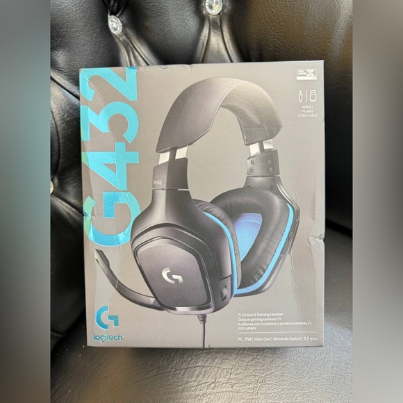 Logitech | Headphones | Logitech G432 7 Surround Wired Gaming Headset ...